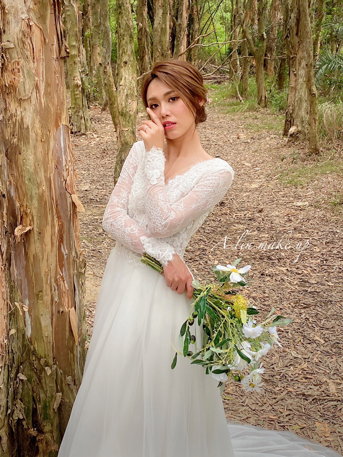 A-lin make up-新娘秘書/整體造型/個人彩妝/桃園中壢新竹苗栗新秘專業推薦