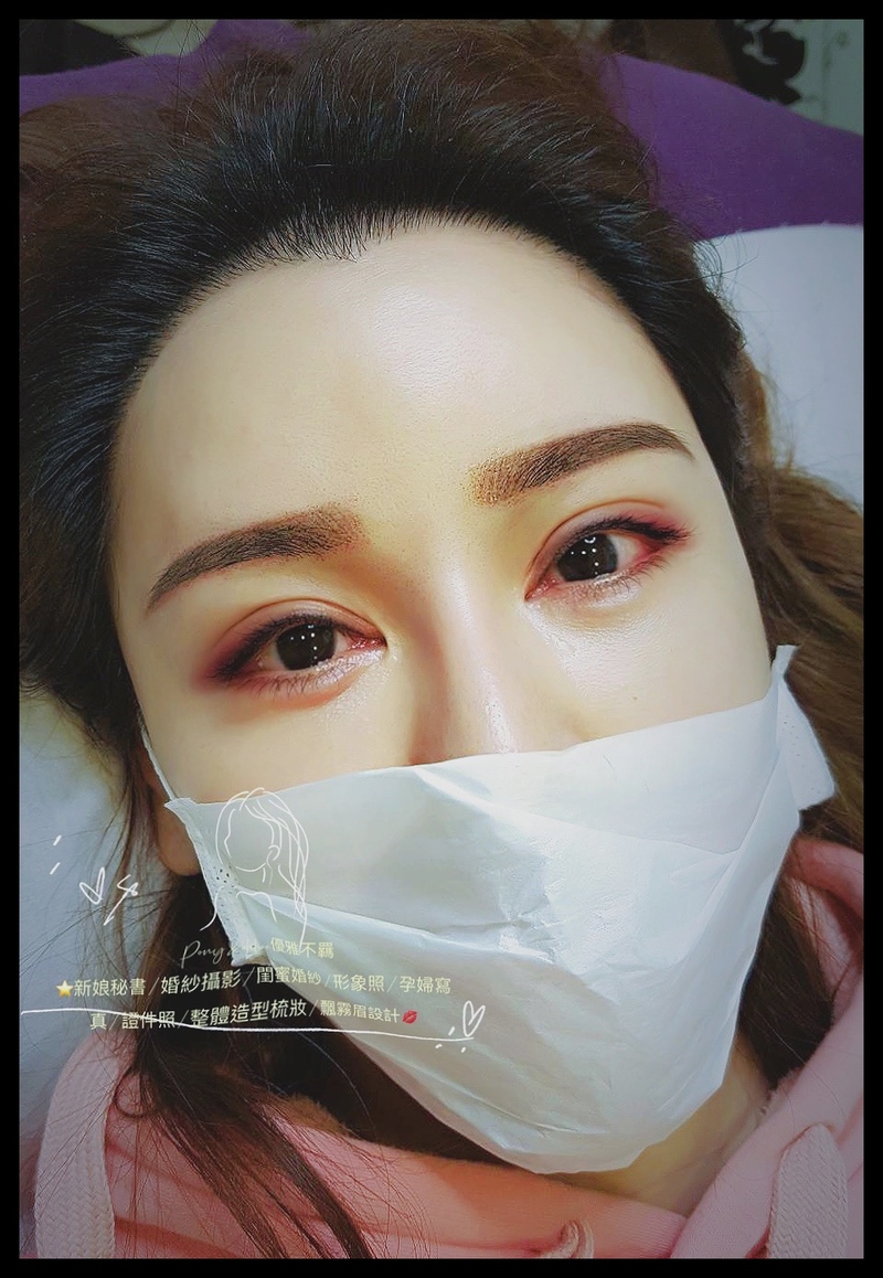 薇朵美容新秘造型紋繡⼯作室-pony&chloe優雅不羈-⼠林分部